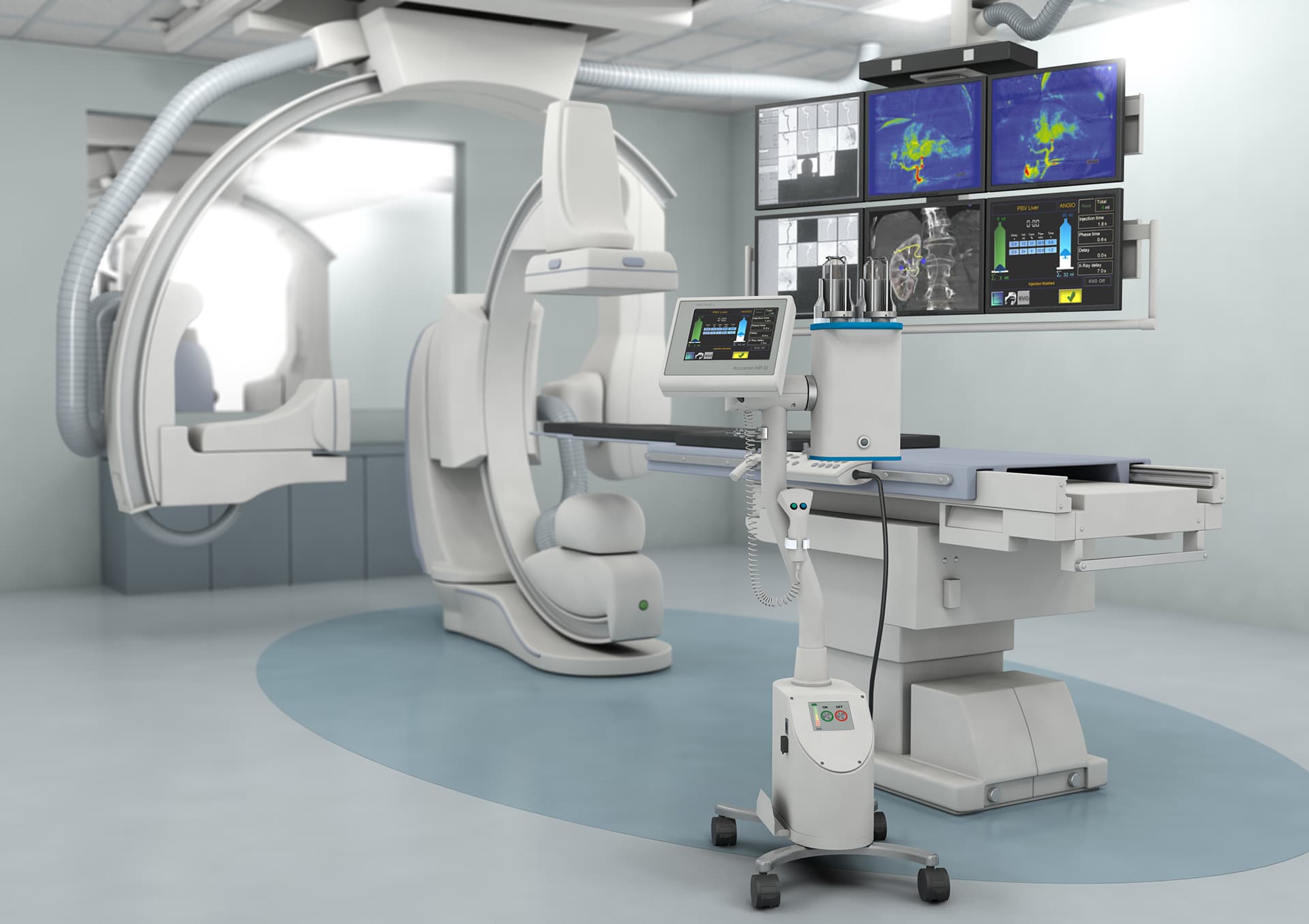 Accutron HP-D - contrast medium injector for angiography | MEDTRON AG